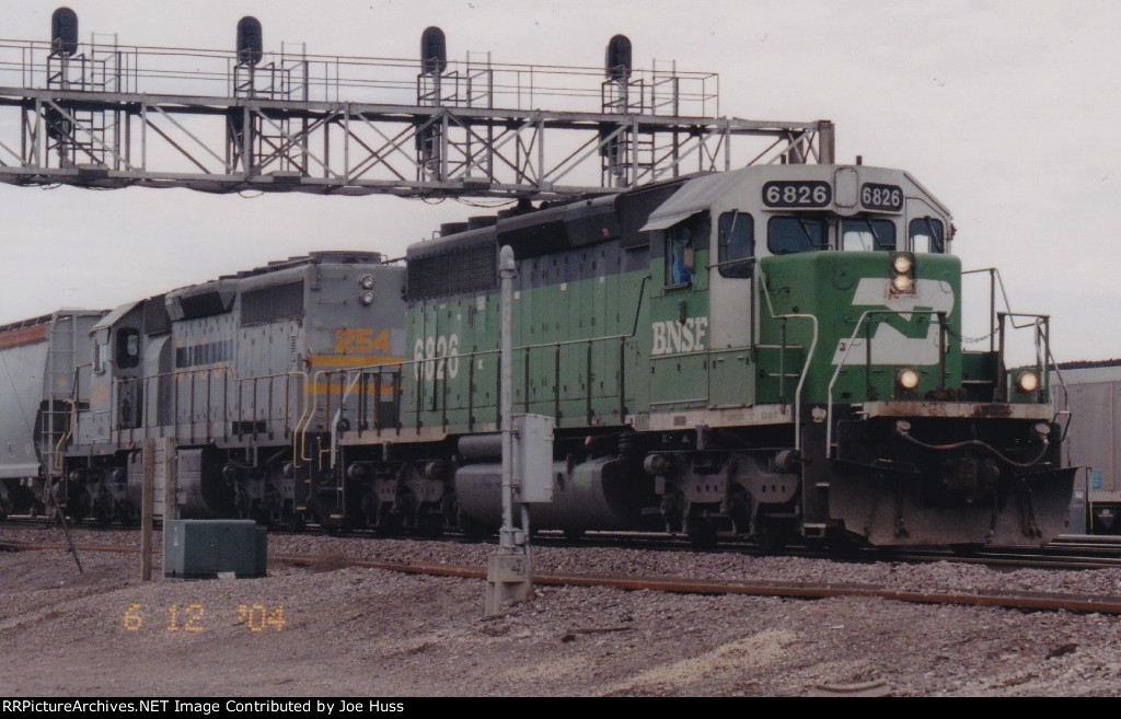BNSF 6826 West